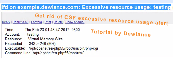 How To Disable Lfdcsf Excessive Resource Usage Without Disabling Csf Options In 2025 Web